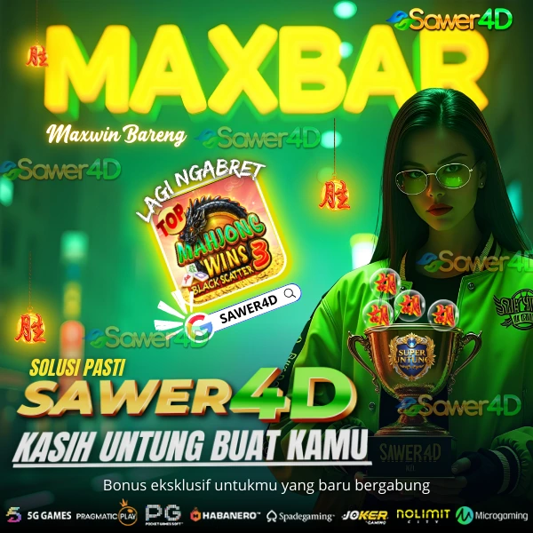 SLOT GACOR SAWER4D - Promo Jackpot Besar